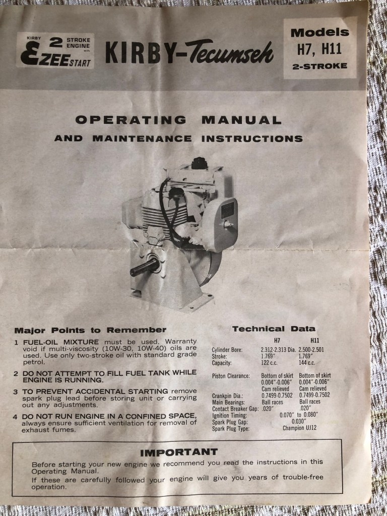 Vintage Engines – KOOBABBIE